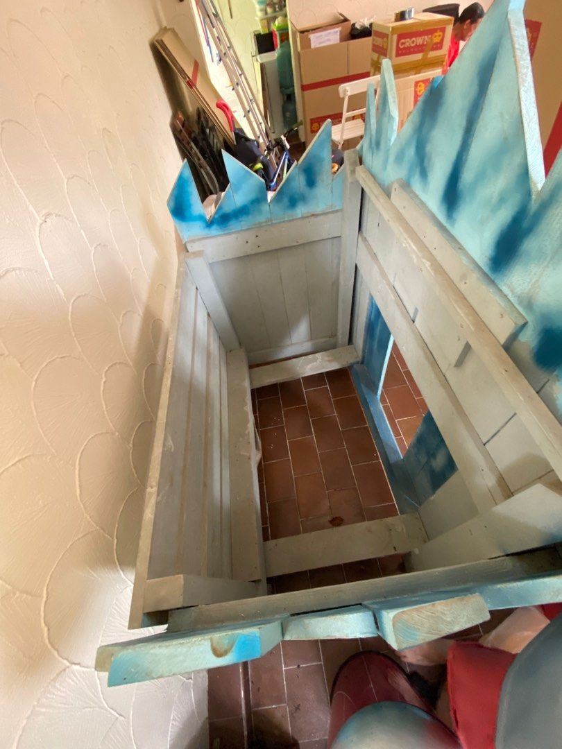 Wooden Playhouse - Frozen Elsa Castle Design, Babies & Kids, Baby ...