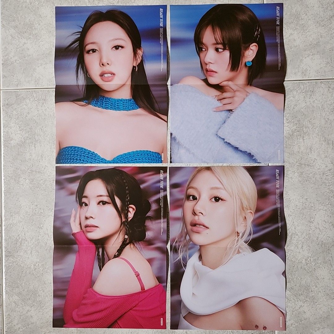 WTT / WTS TWICE Ready To Be Regular / Digipack Album PC / Poster / Postcard / Message Card ...