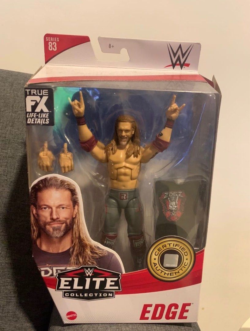 WWE Mattel Elite Edge Figure, Hobbies & Toys, Toys & Games on Carousell
