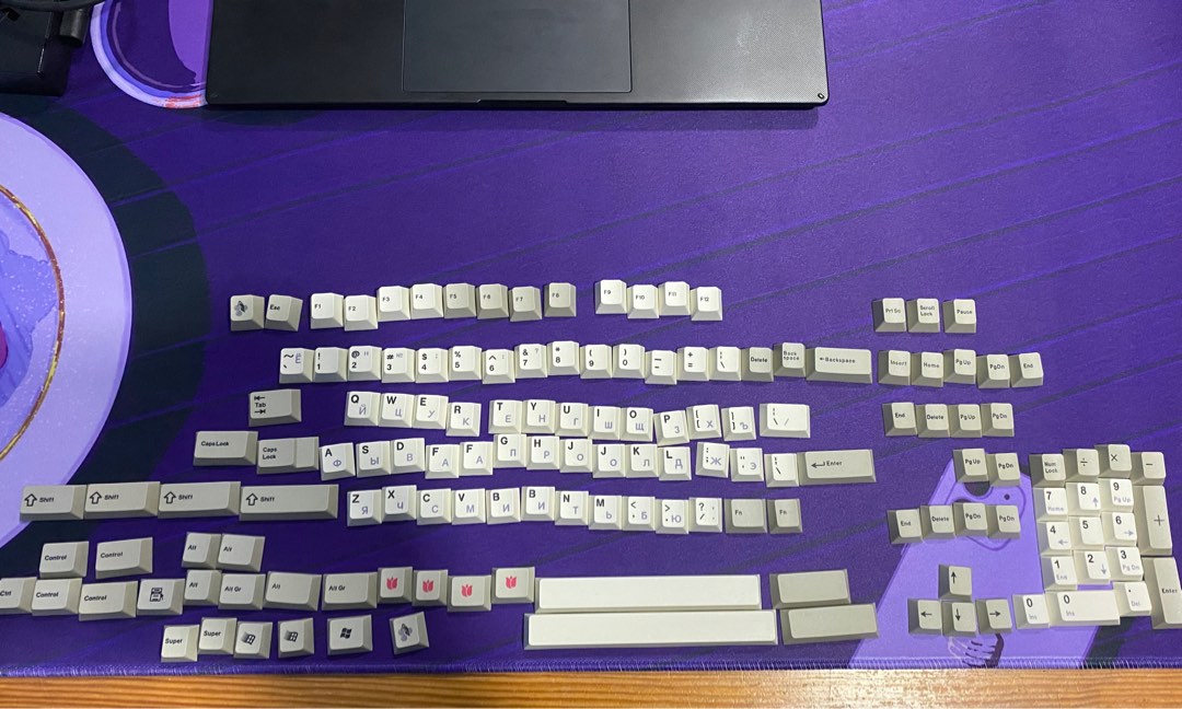 Xiami/XMI Cyrillic PBT Dyesub Keycaps, Computers & Tech, Parts ...