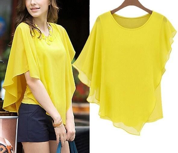 Yellow Top $10 each, Women's Fashion, Tops, Other Tops on Carousell