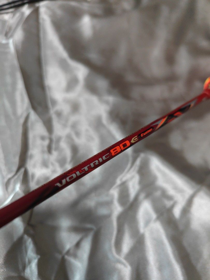 Yonex Voltric 80 Etune Badminton Racket, Sports Equipment, Sports & Games, Racket & Ball Sports ...