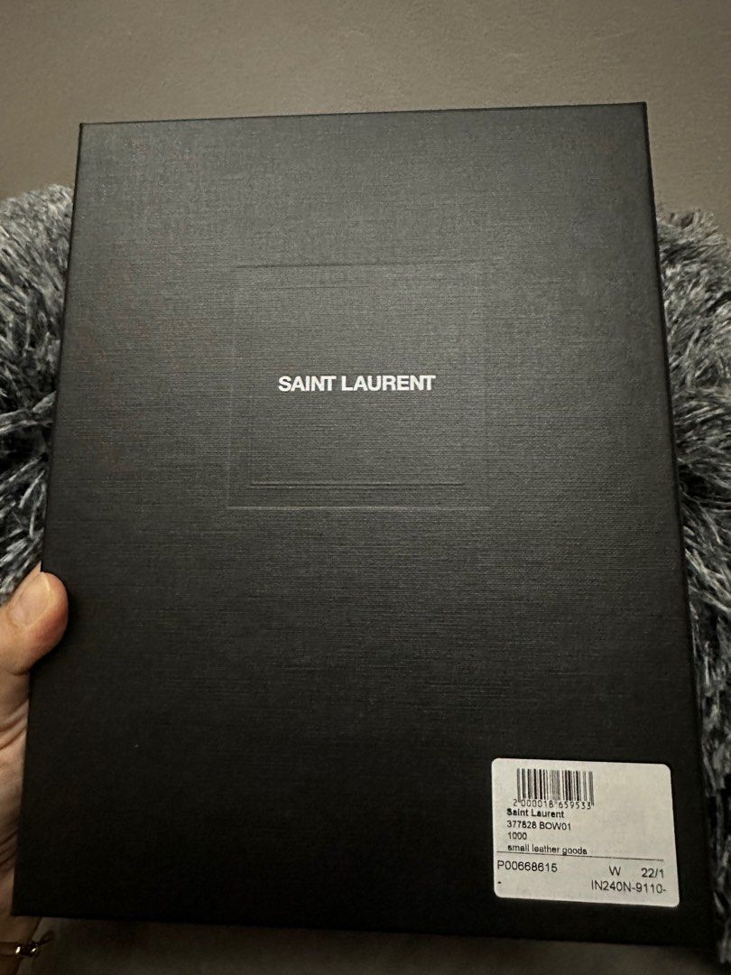 YSL Envelope Large WOC in Black, Luxury, Bags & Wallets on Carousell