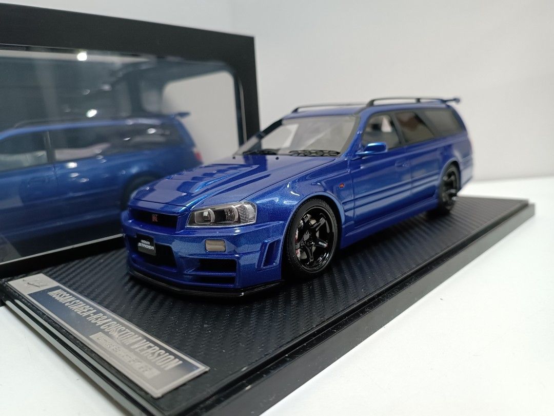 1/18 IVY Nissan Stagea-R34 Custom Version, 興趣及遊戲, 玩具 & 遊戲類 - Carousell