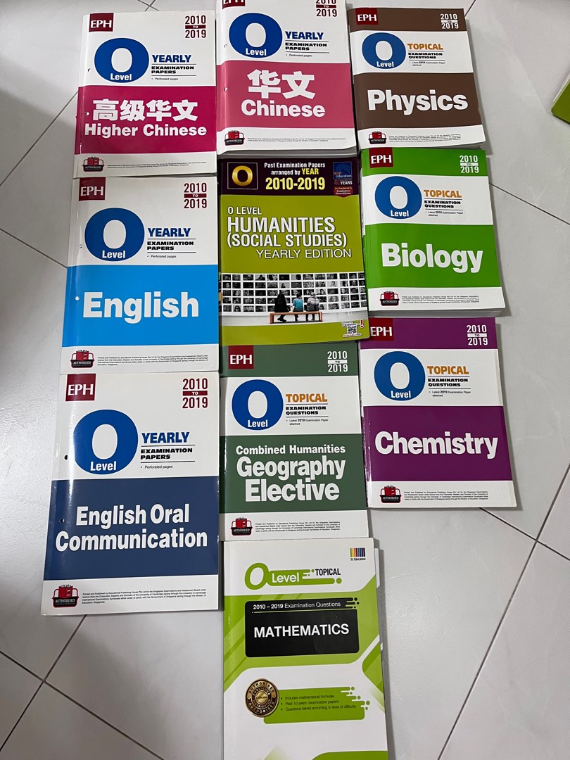 2010-2019 O level ten years series, Hobbies & Toys, Books & Magazines ...