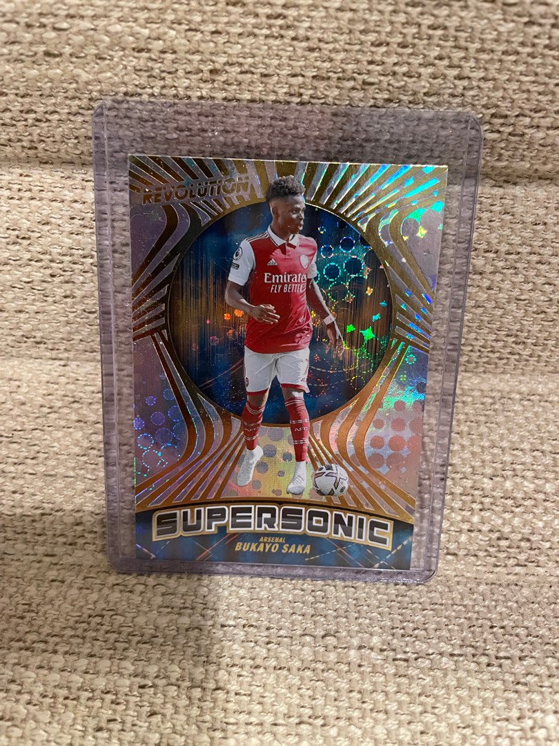 2022-23 Panini Revolution Premier League Supersonic Arsenal Bukayo Saka ...