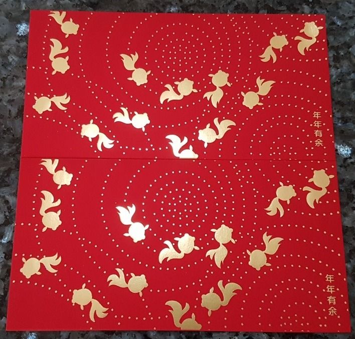 2 pcs Carlton Hotel Zodiac Red Packet / Ang Bao Pow Pao / Sampul Duit ...