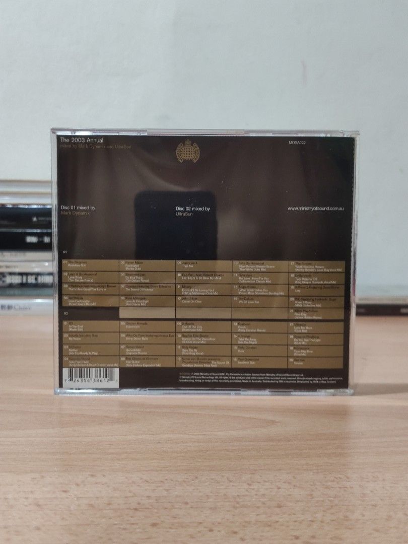 (2CD) The 2003 Annual Mixed By Mark Dynamix And Ultrasun, Hobbies ...