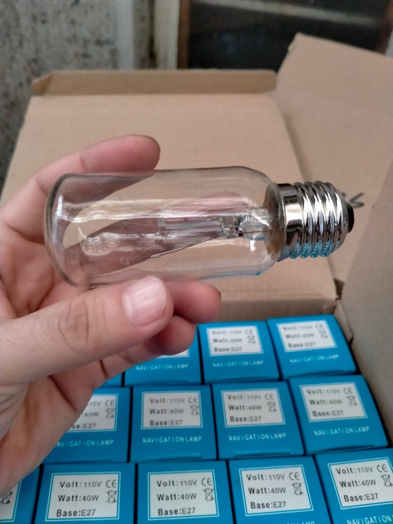 40 watts 40w E27 Navigation Lamp bulb - 24v 110v & 220v available ...