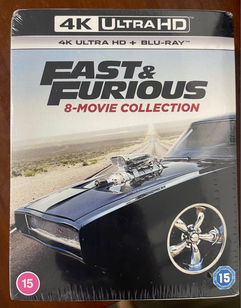 4K bluray Fast and Furious 8 movie - collection, TV & Home Appliances ...