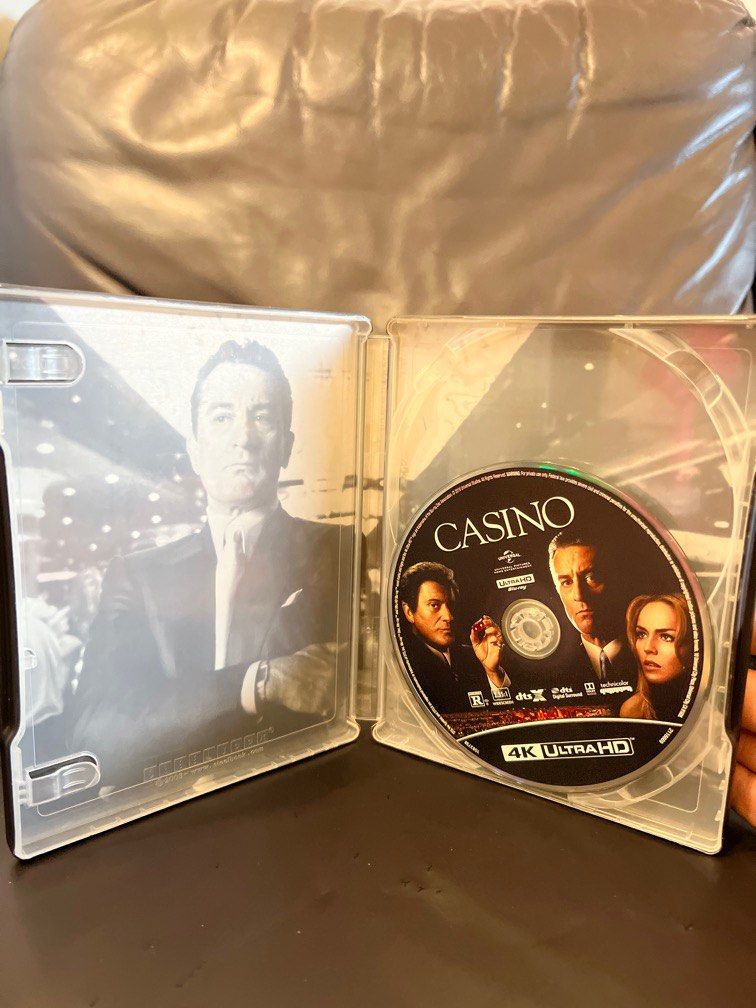 (4K Steelbook) Casino UHD Ultra HD Blu-ray Steelbook ( 4K Bluray ), Hobbies & Toys, Music ...