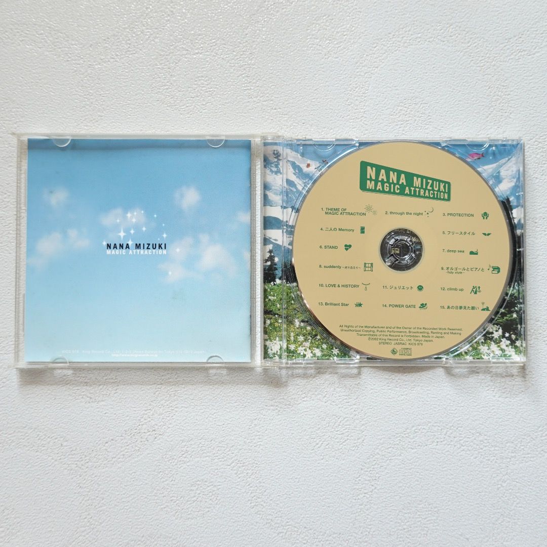 水樹奈奈 Nana Mizuki Magic Attraction 日版 CD Album, 興趣及遊戲, 音樂、樂器 & 配件, 音樂與媒體 - CD 及 DVD - Carousell