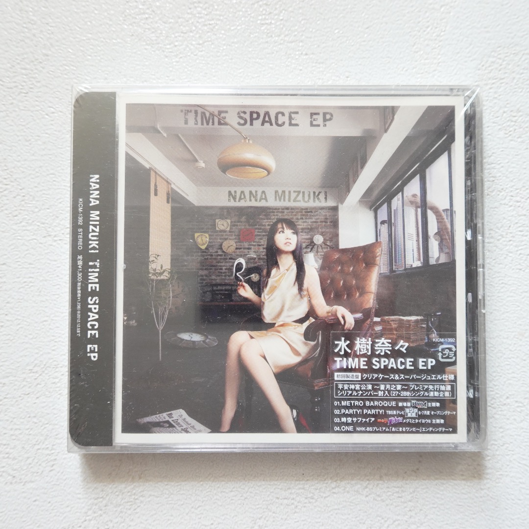 水樹奈奈 Nana Mizuki Time Space EP 日版初回 CD, 興趣及遊戲, 音樂、樂器 & 配件, 音樂與媒體 - CD 及 DVD - Carousell