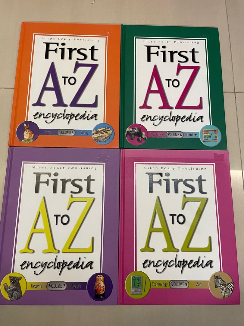 A to Z encyclopedia, Hobbies & Toys, Books & Magazines, Children's ...