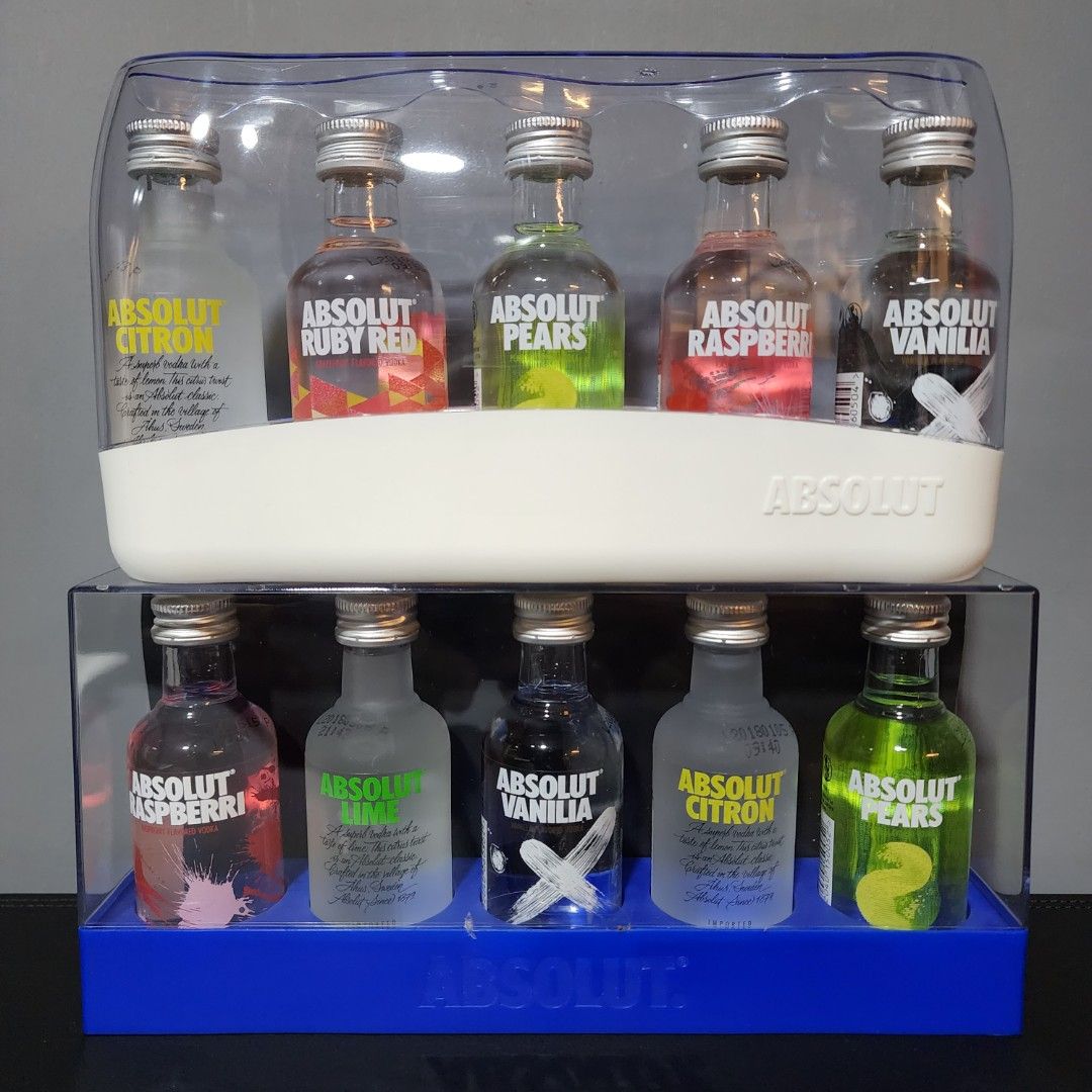 Absolut Vodka Mini, Food & Drinks, Alcoholic Beverages on Carousell