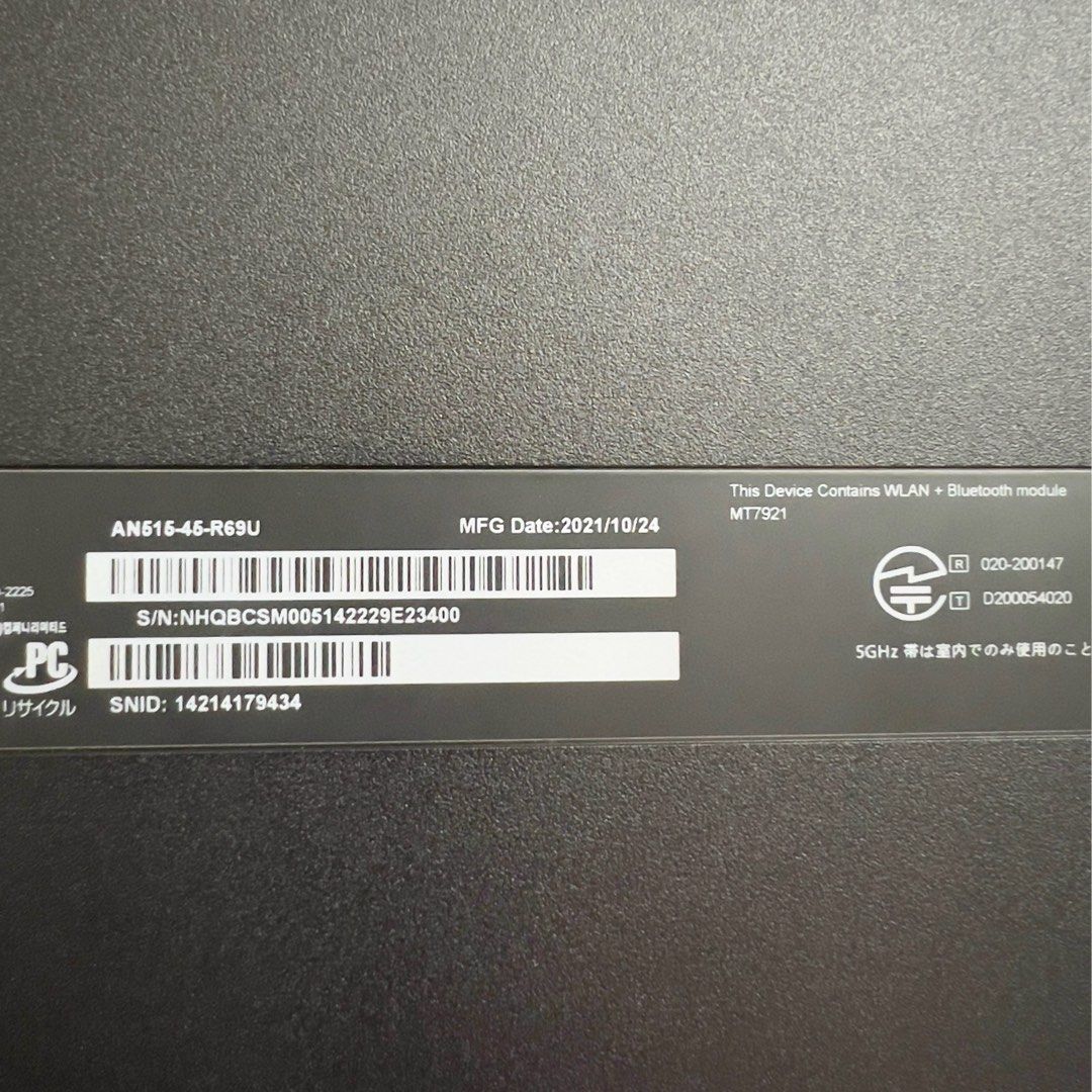 Acer Nitro AN515-45, Computers & Tech, Laptops & Notebooks on Carousell