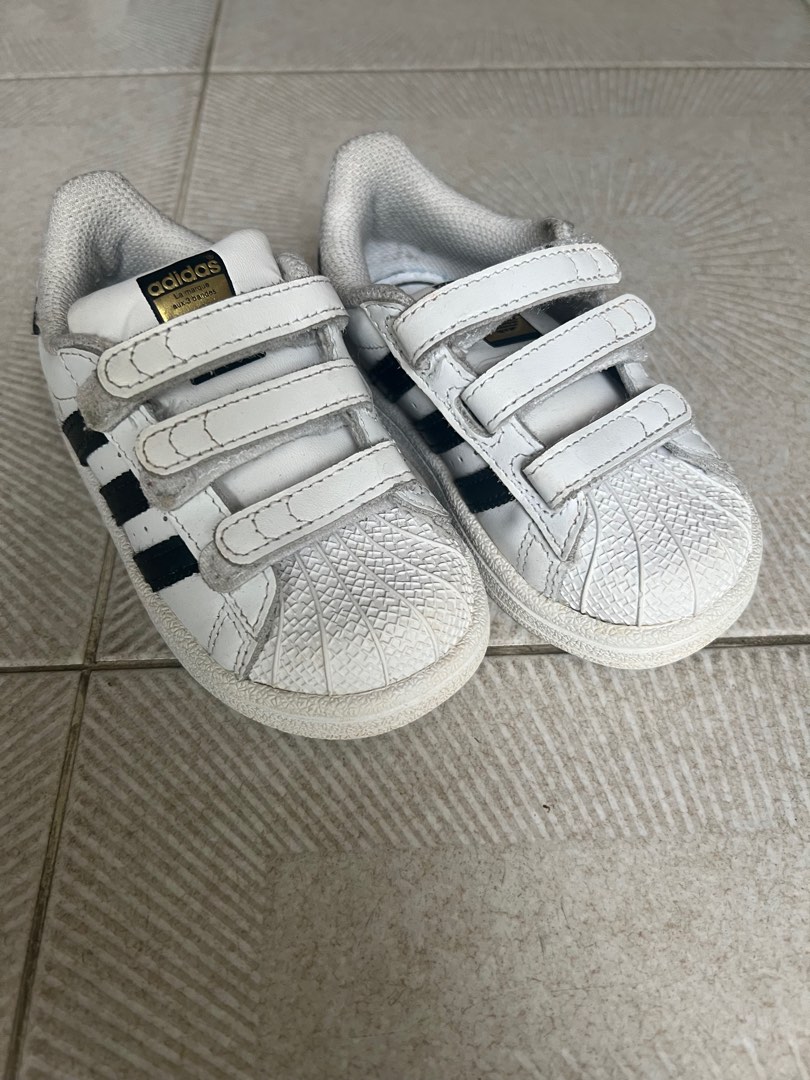 Adidas Baby Superstar, Babies & Kids, Babies & Kids Fashion on Carousell