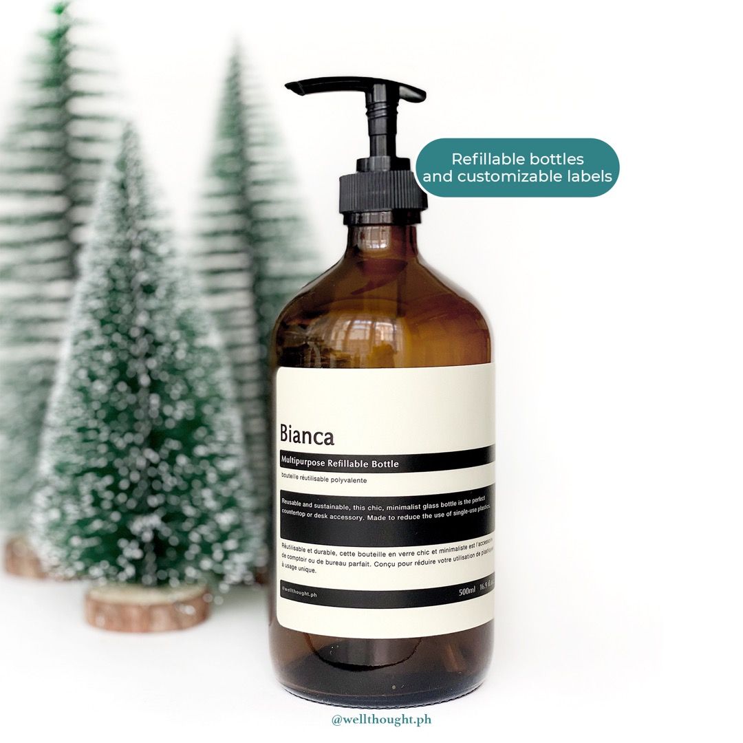 Aesop-inspired Glass Pump Bottles/ Soap Alcohol Dispenser, Furniture ...