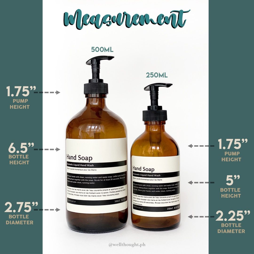 Aesop-inspired Glass Pump Bottles/ Soap Alcohol Dispenser, Furniture ...