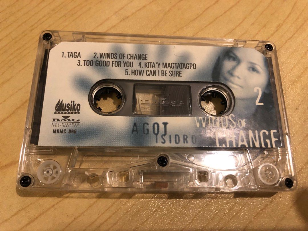 Agot Isidro Winds of Change Cassette Tape OOP OPM on Carousell