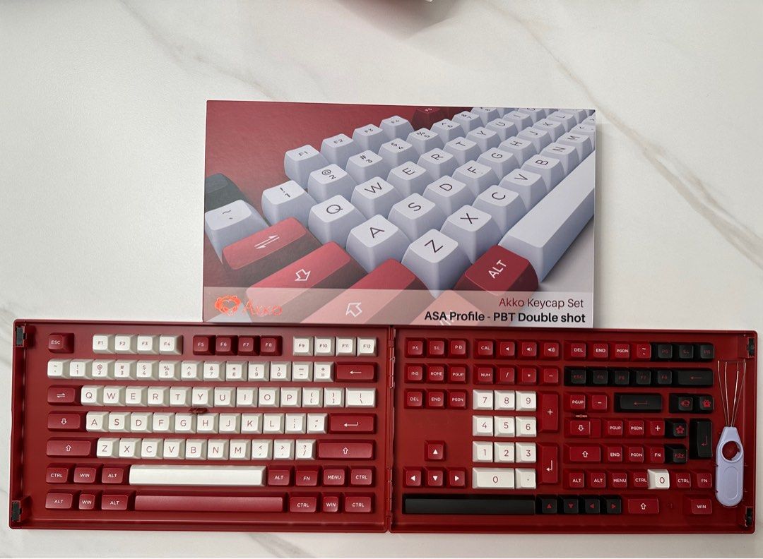 AKKO Chicago Double Shot PBT keycaps, Computers & Tech, Parts ...