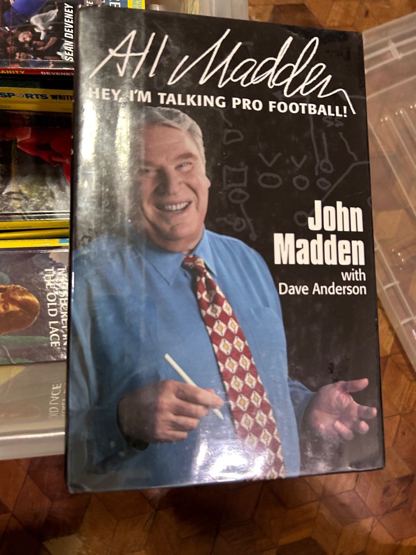 All Madden by John Madden Legendary NFL Coach and Broadcaster, Hobbies ...