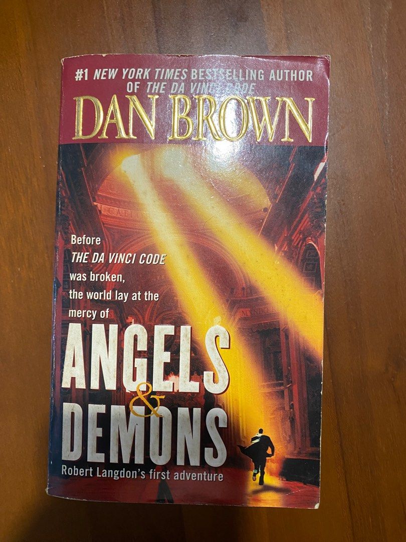 Angels Demons by Dan Brown, Hobbies & Toys, Books & Magazines, Fiction & Non-Fiction on Carousell