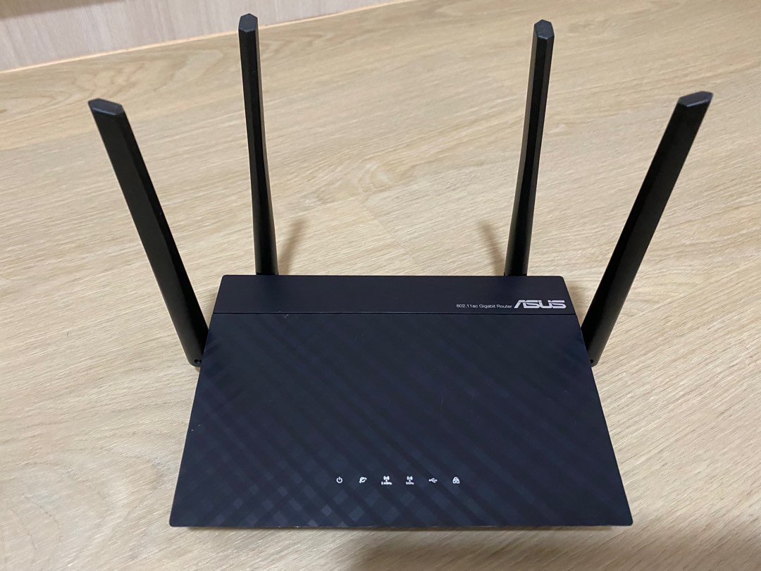 Asus RT-AC58U Wireless-AC 1300 Dual Band Gigabit Router, Computers ...