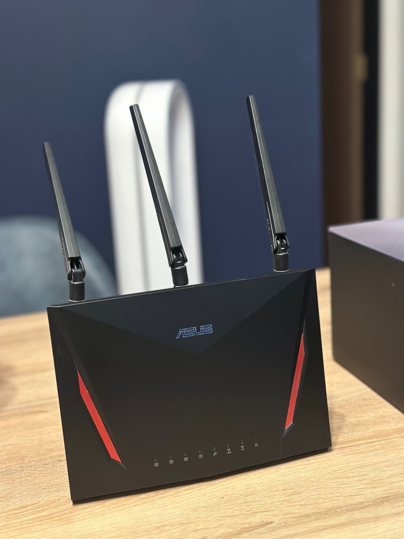ASUS Wifi Router RT AC86U AC-2900, Computers & Tech, Parts ...