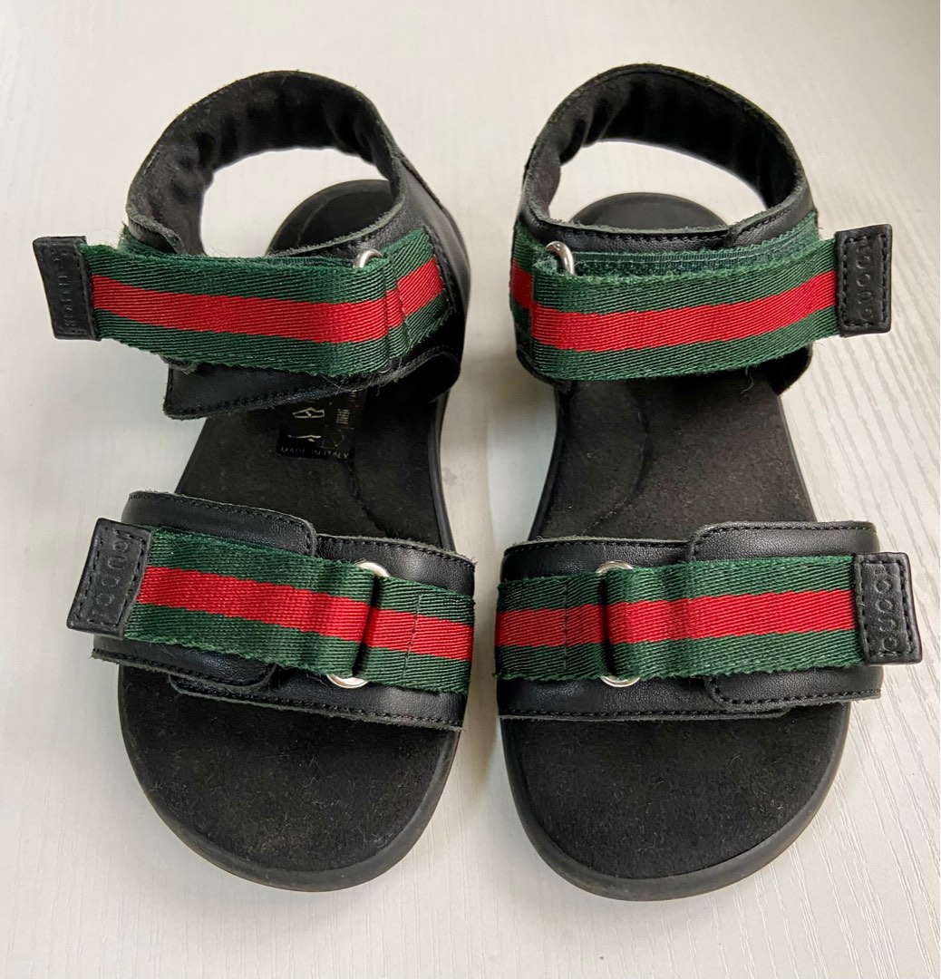 Authentic Gucci sandal web on Carousell