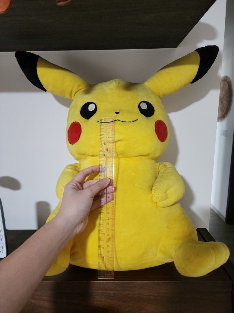 Authentic Pikachu Soft Toy, Hobbies & Toys, Toys & Games on Carousell