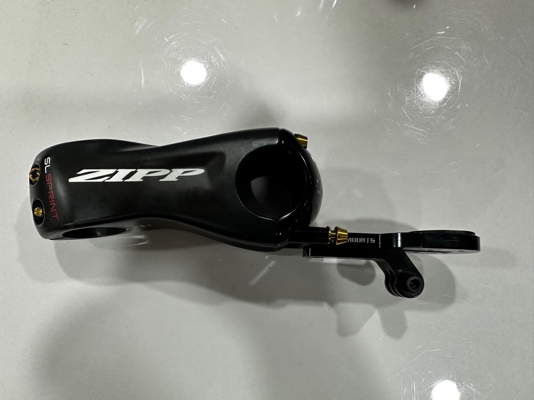 Authentic Zipp SL Sprint Carbon Stem 90mm with com and light mount ...