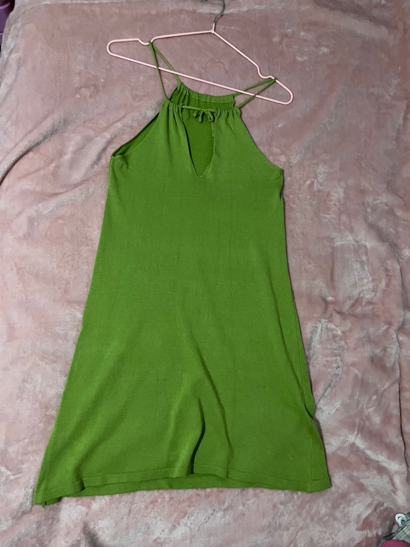 Avocado green dress, Women's Fashion, Dresses & Sets, Dresses on Carousell