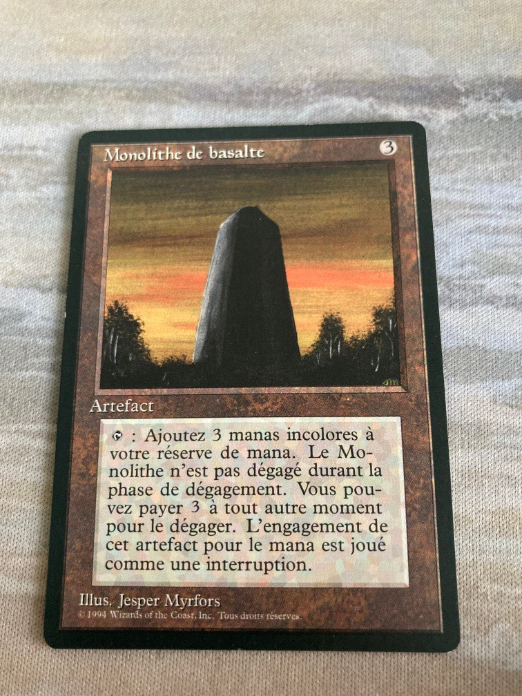 Basalt Monolith Fbb Italian, Hobbies & Toys, Toys & Games on Carousell