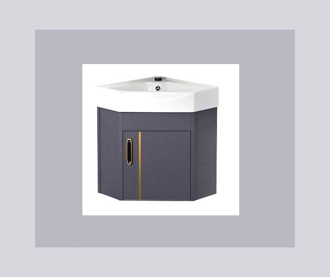 Basin Corner basin Triangle Bathroom Cabinet Sink Combination Bathroom ...