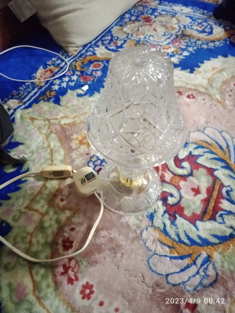 Beautiful Glass lamp, Furniture & Home Living, Lighting & Fans ...