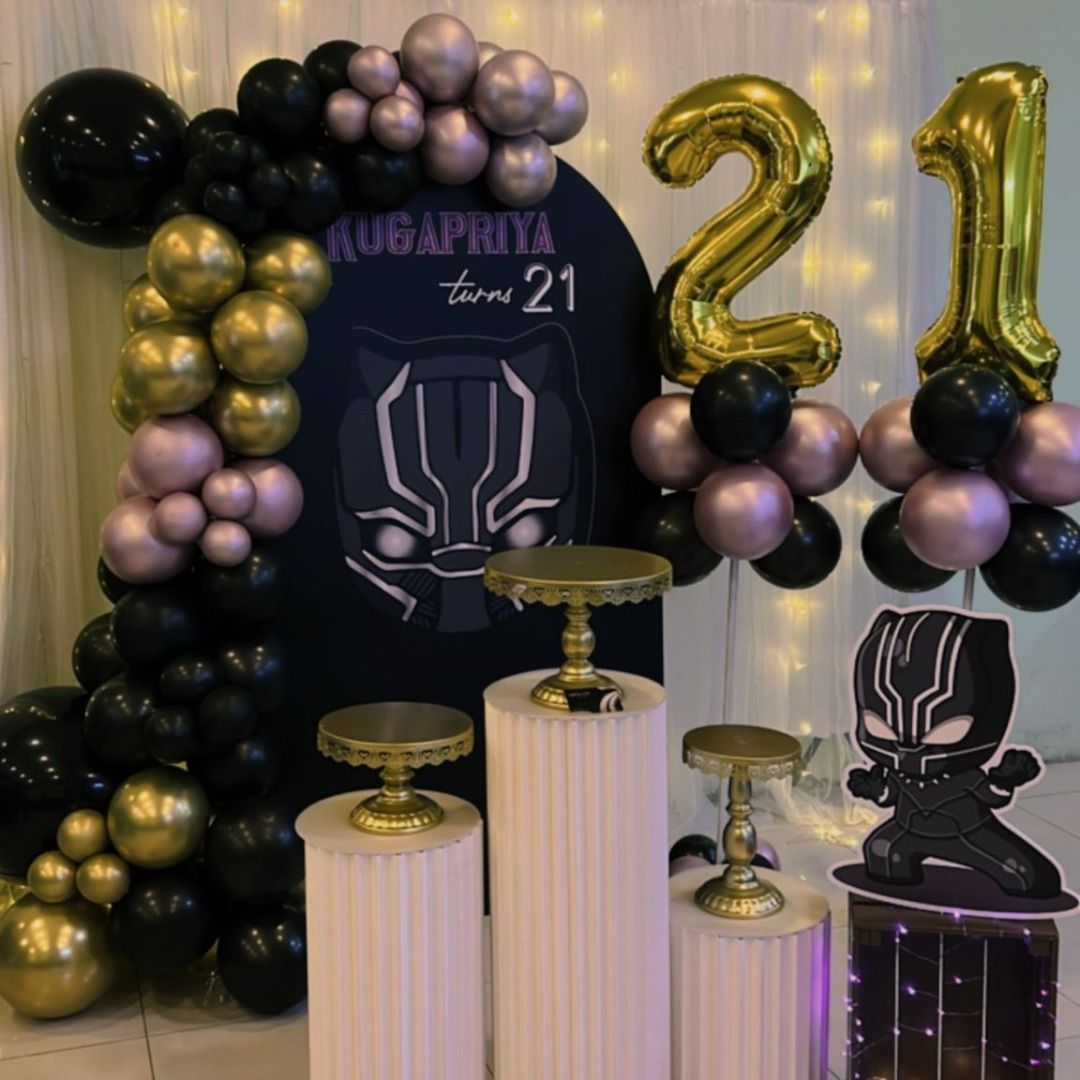 Birthday backdrop setup, Hobbies & Toys, Stationery & Craft, Occasions ...