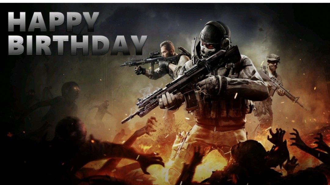 Birthday Banner/Wall Decor/Backdrop Banner COD & Naruto, Hobbies & Toys ...