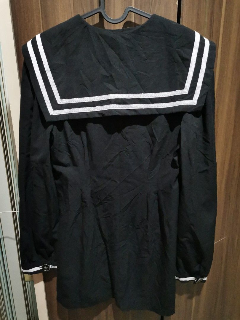 Black Sailor dress | Goth / Lolita, Women's Fashion, Dresses & Sets ...