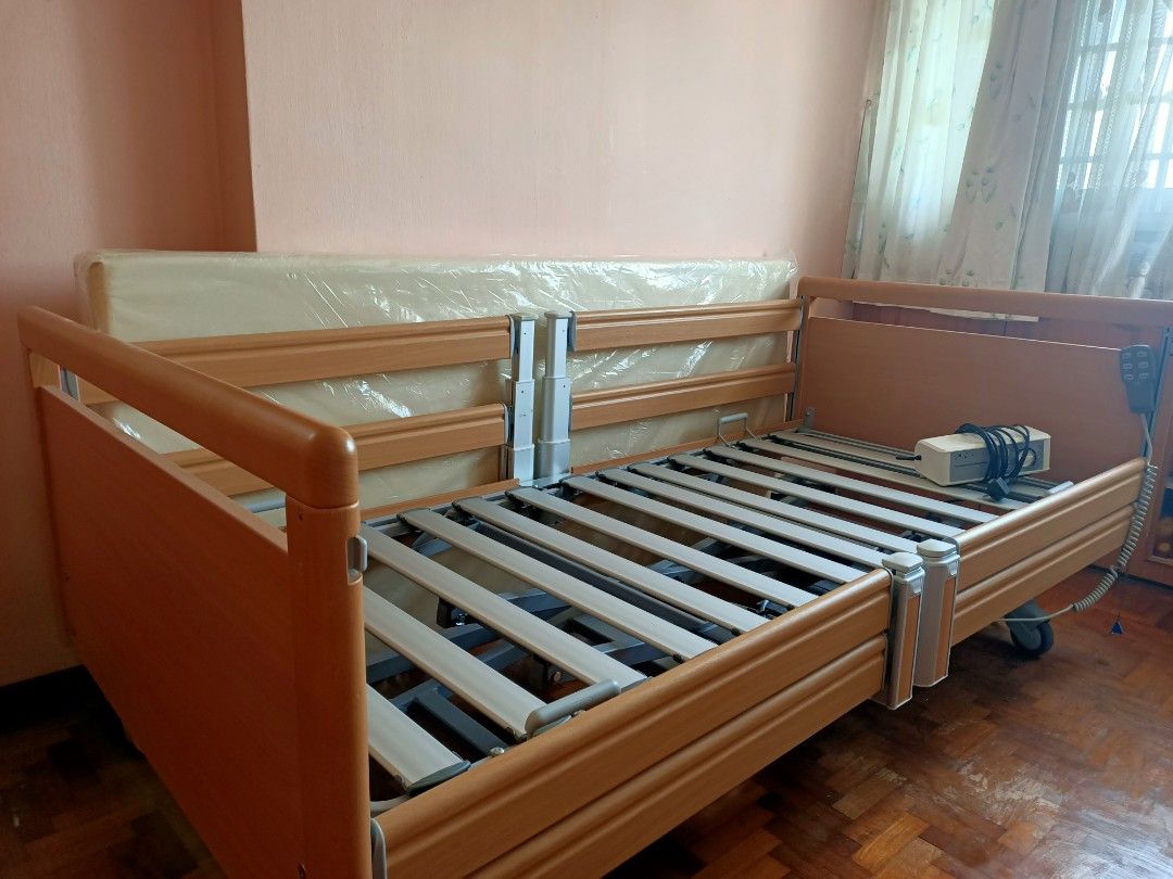 Blessing Hospital Bed, Furniture & Home Living, Furniture, Bed Frames ...