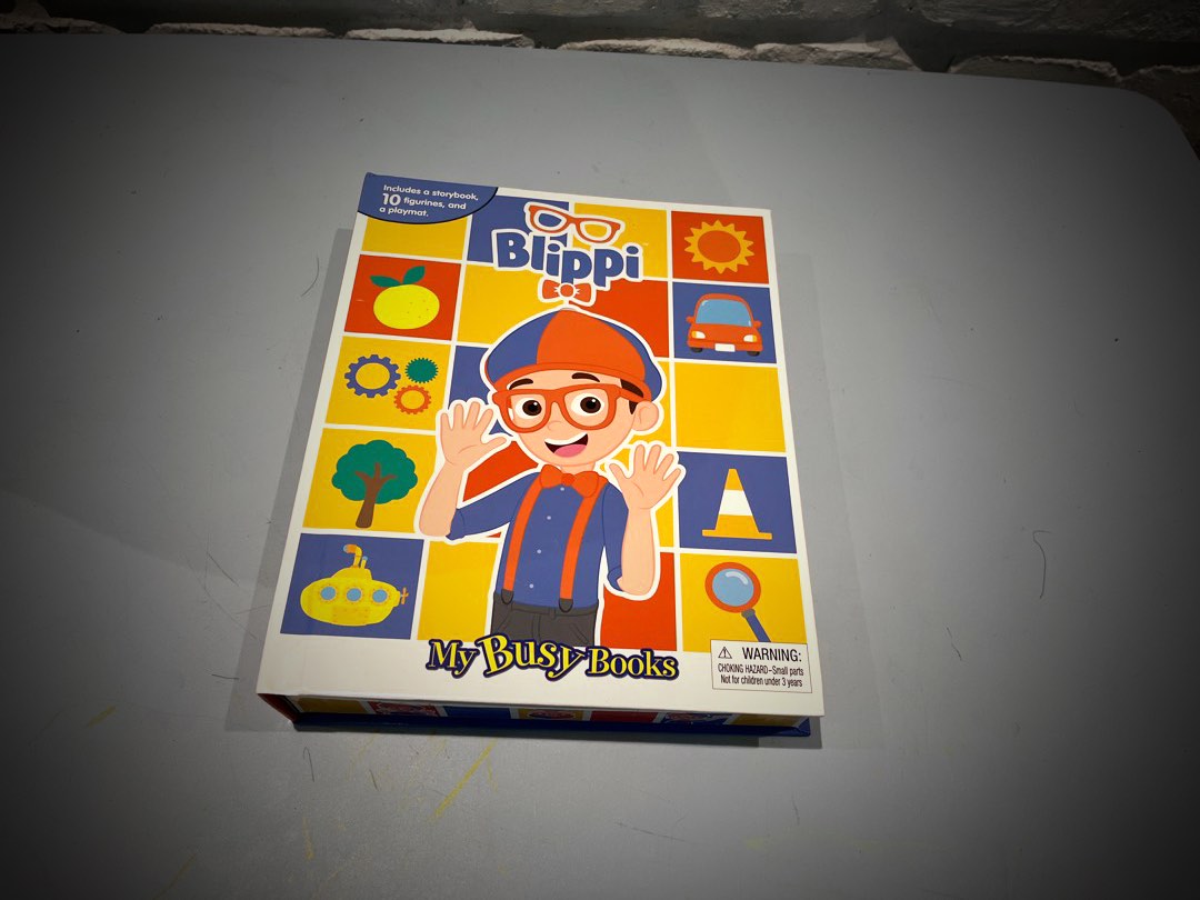 Blippi Busy Book, Hobbies & Toys, Books & Magazines, Children's Books ...