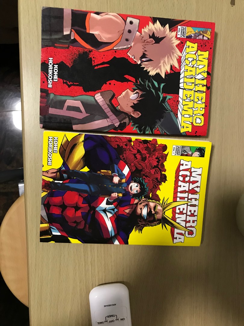 BNHA Volumes 1 and 2, Hobbies & Toys, Books & Magazines, Comics & Manga ...