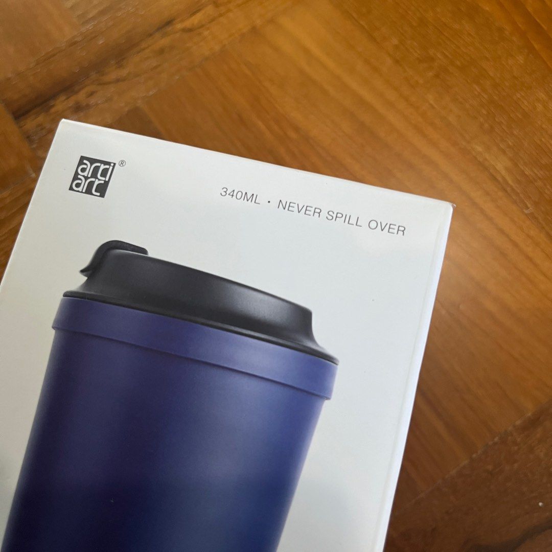 BNIB Artiart Idea Cafe Suction Cup 340ml, Furniture & Home Living, Kitchenware & Tableware ...