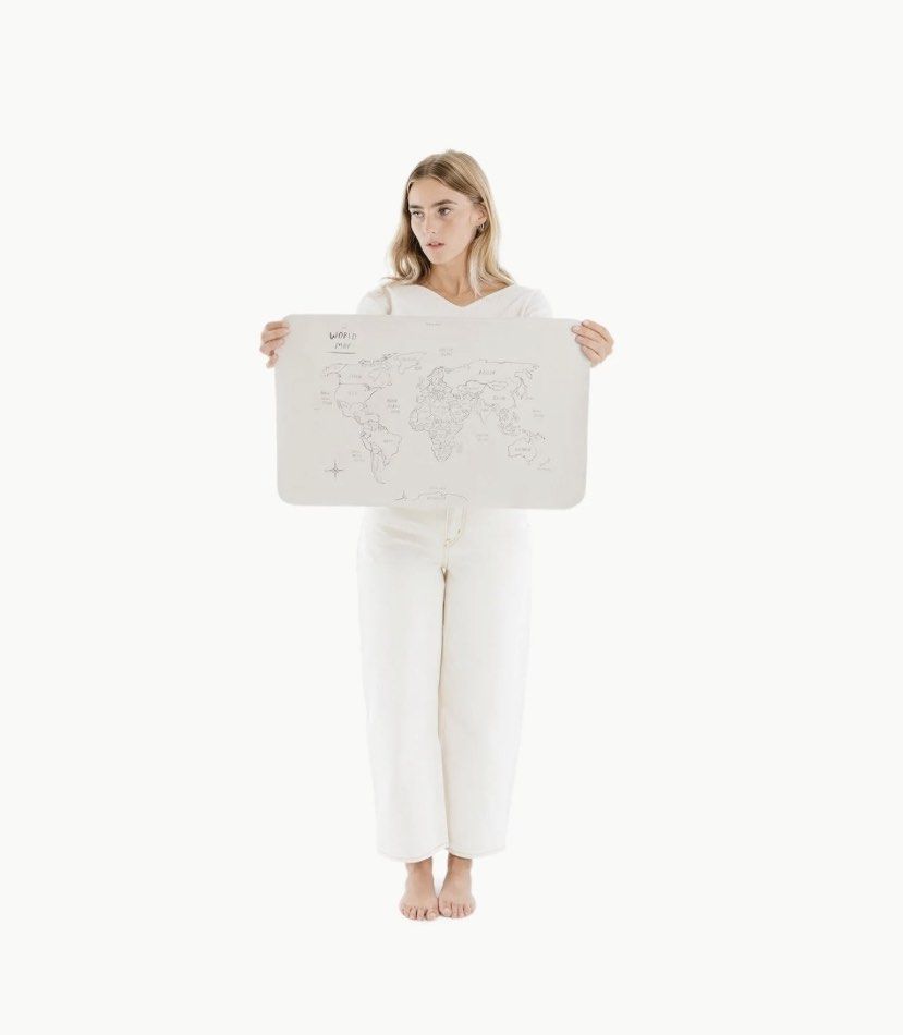 BNIB Gathre World Map in Micro, Babies & Kids, Baby Nursery & Kids ...