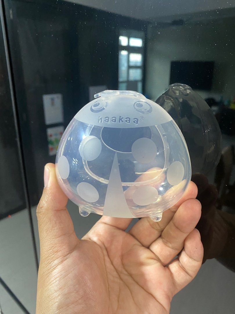 [BNIB] Haaka - Ladybug Silicone Breast Milk Collector, Babies & Kids ...