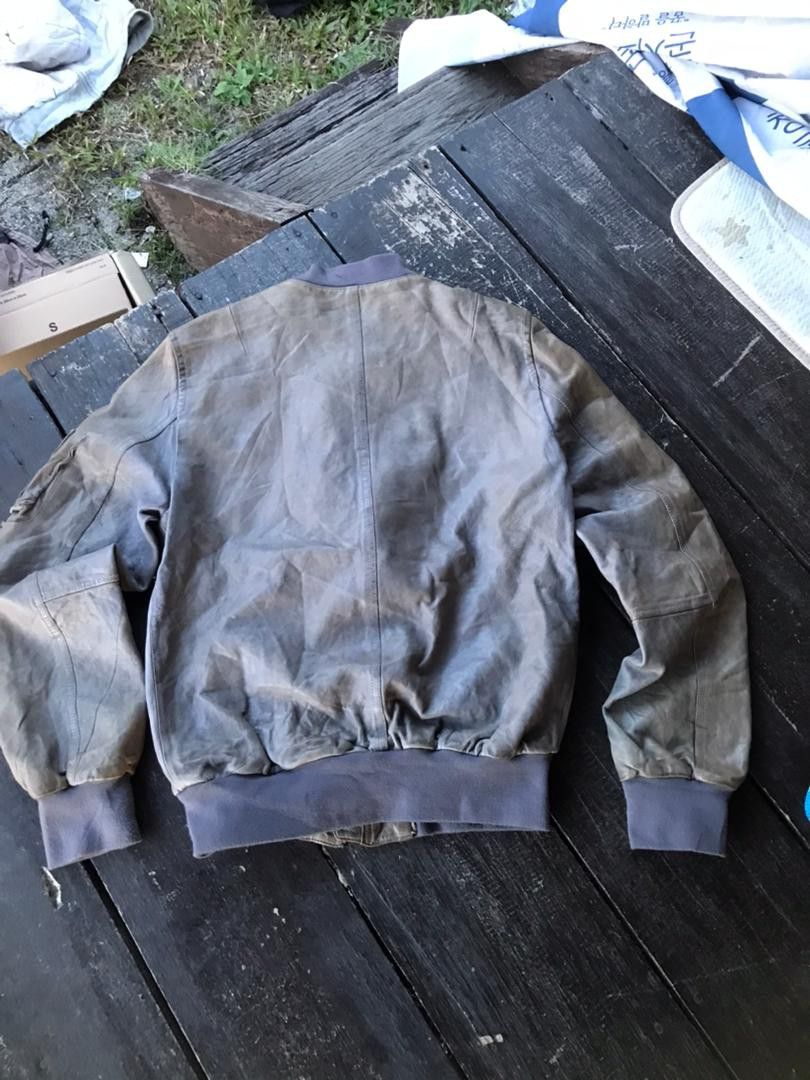 Bomba jacket Leather ( pit 20/L 24), Women's Fashion, Coats, Jackets ...