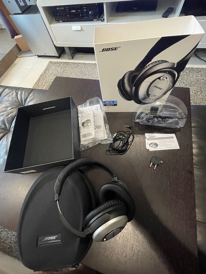 Bose QC 15, Audio, Headphones & Headsets on Carousell
