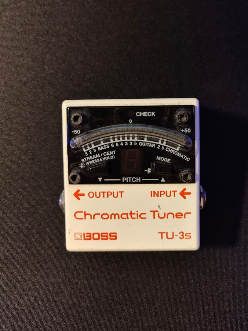 BOSS TU-3S Chromatic Tuner / Tuning Pedal, Hobbies & Toys, Music ...