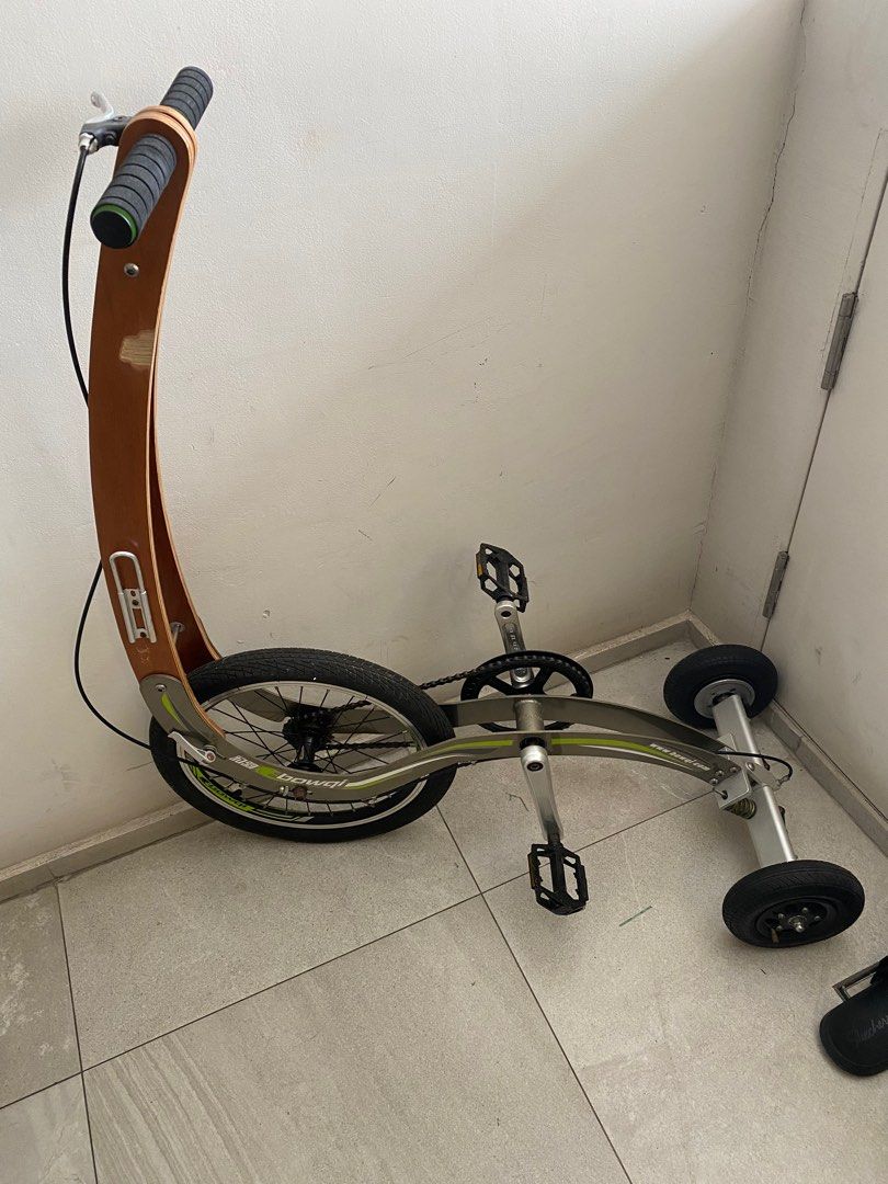 Bowqi halfbike vertical bicycle tricycle foldable half bike cheapest ...