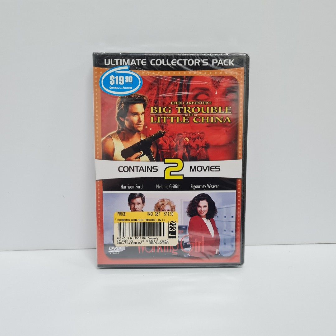 [Brand New] Big Trouble In Little China + Working Girl DVD Movies, Hobbies & Toys, Music & Media ...